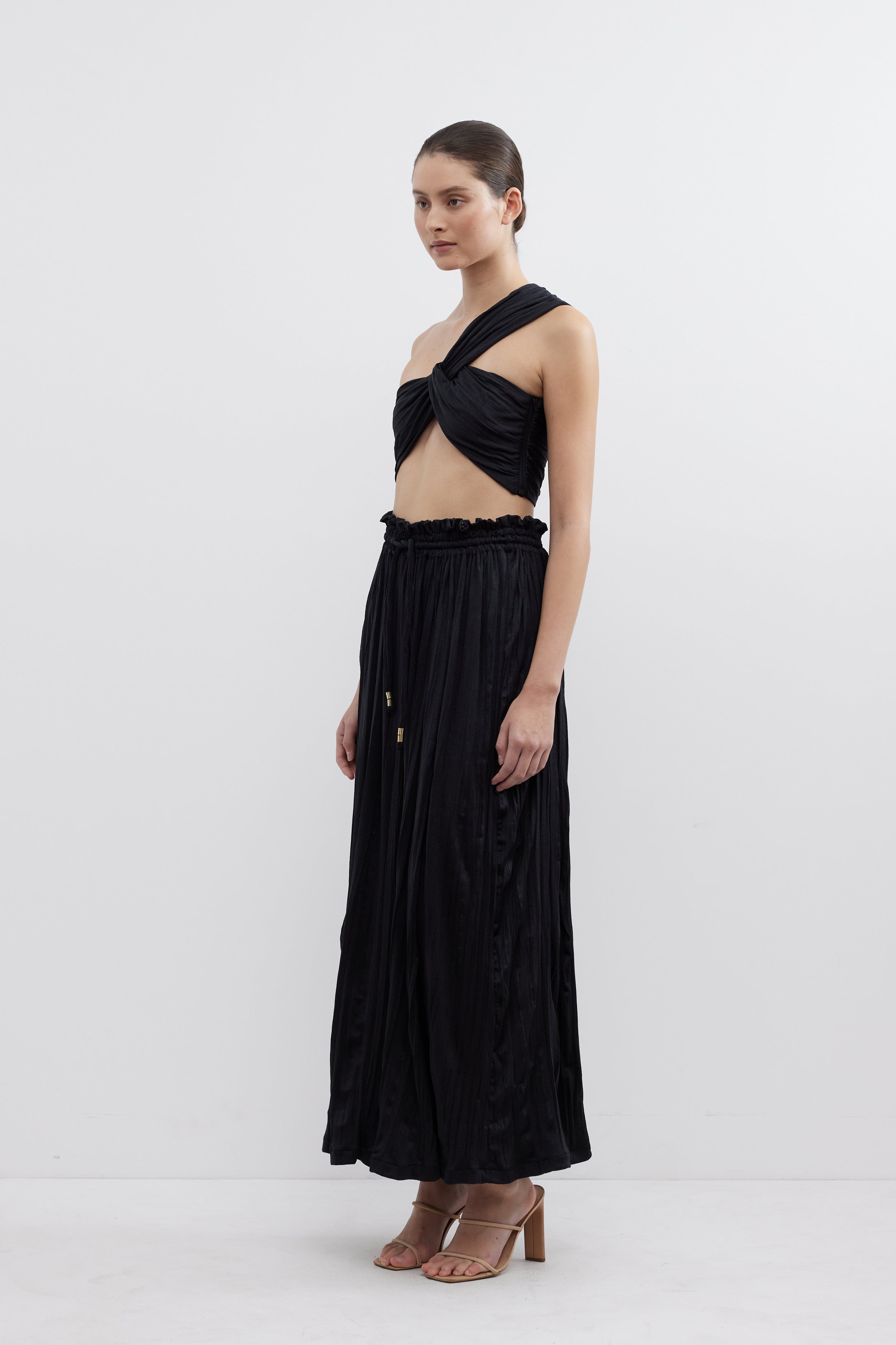 Alegra Crop Black Bodice Top – PASDUCHAS